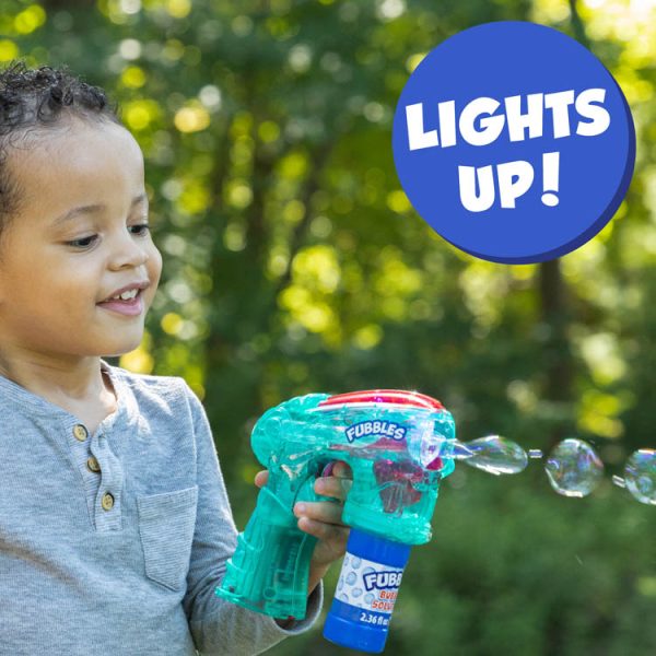 FUBBLES® LIGHT UP BUBBLE BLASTER | Little Kids, Inc.