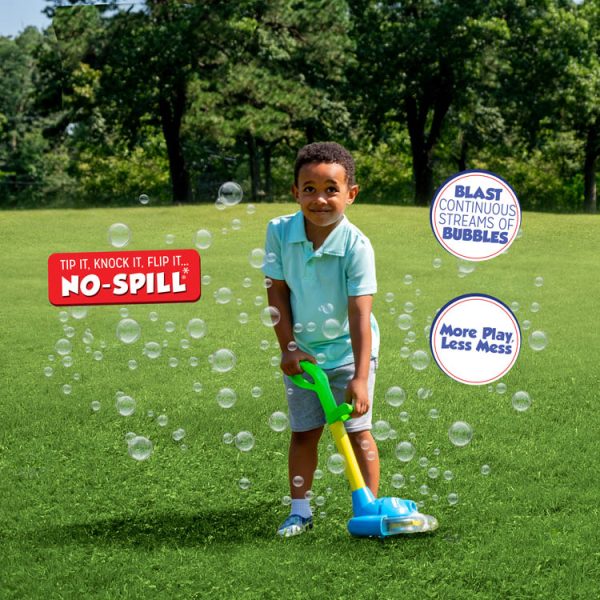 FUBBLES® No-Spill Motorized Bubble Weed Wacker | Little Kids, Inc.